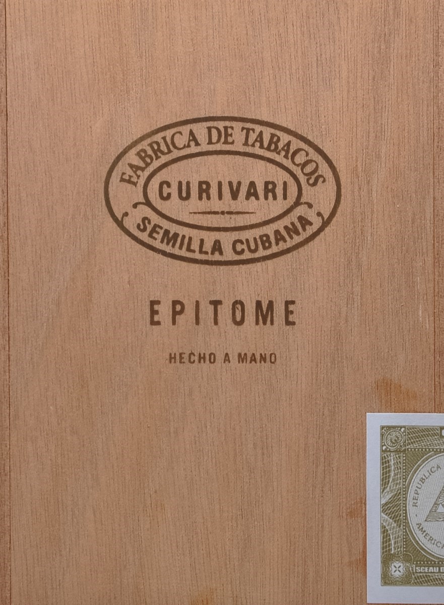 Buy Curivari Epitome 546 Online at Small Batch | Best Online Cigar ...