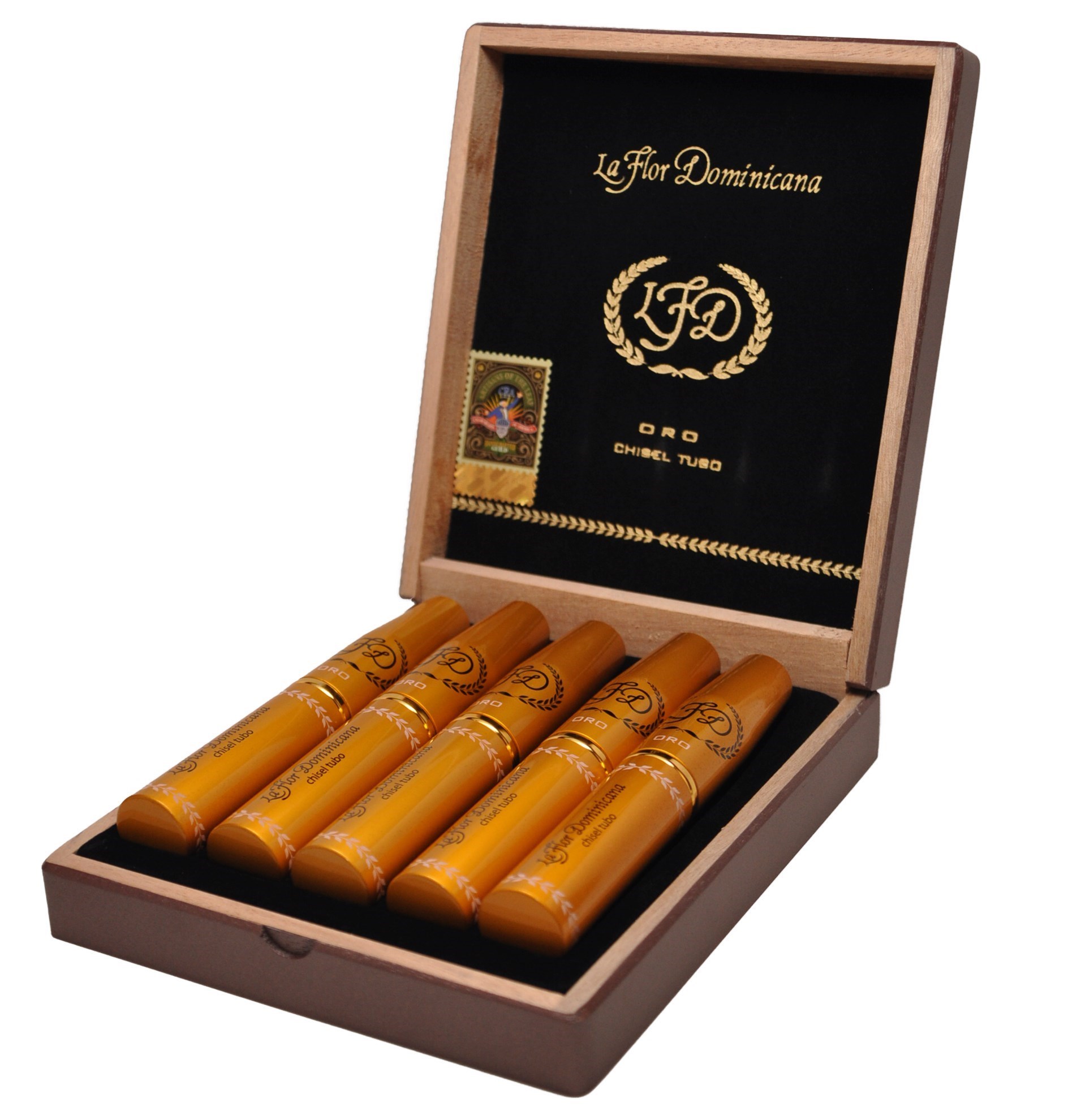 Buy La Flor Dominicana Oro Chisel Tubo Online at Small Batch Cigar ...