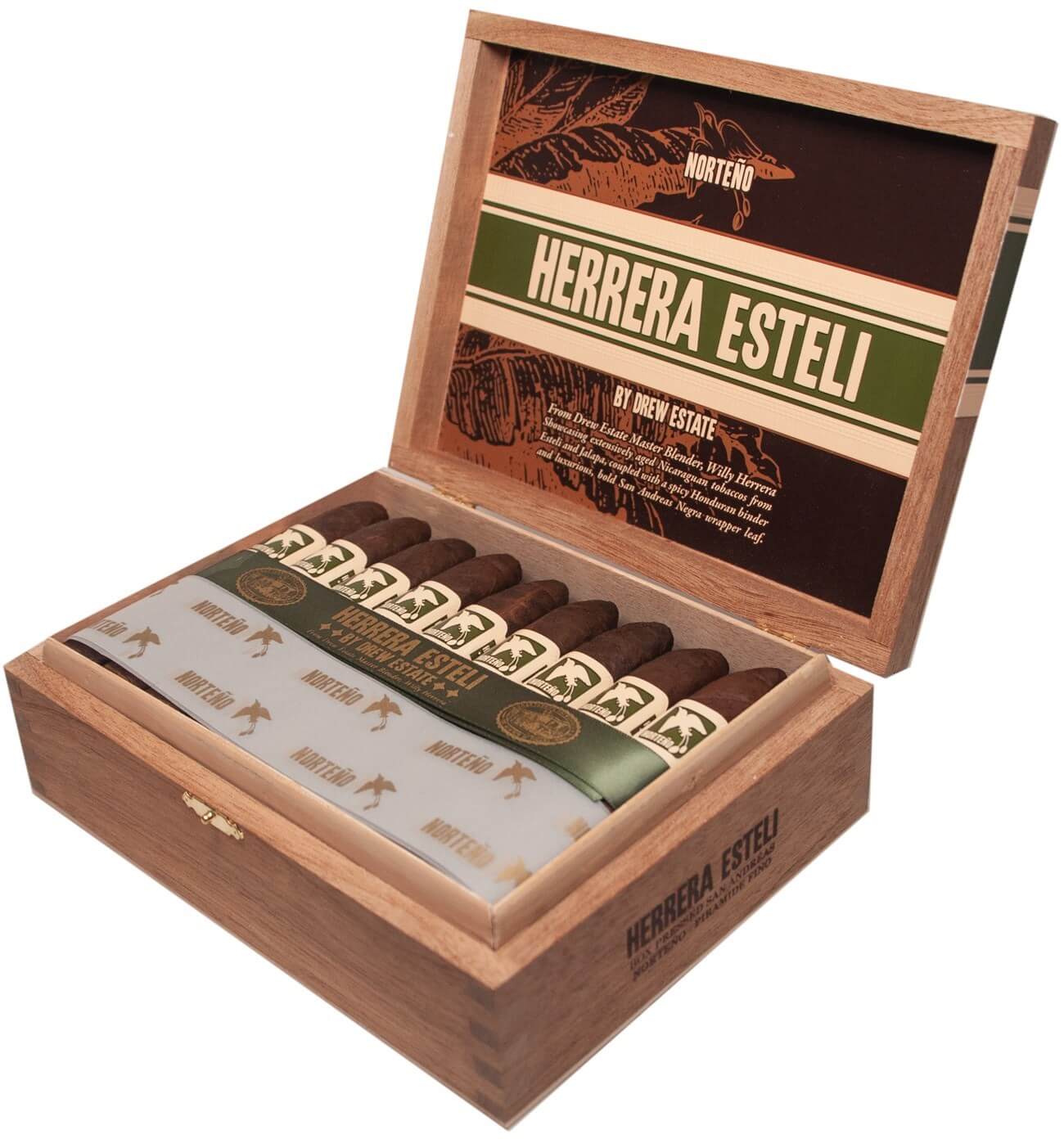 Buy Herrera Esteli Norteno Piramide Fino Online at Small Batch Cigar ...