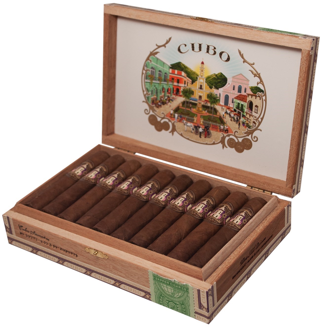 Buy Cubo Sumatra Robusto by Dapper Cigars Online at Small Batch Cigar ...