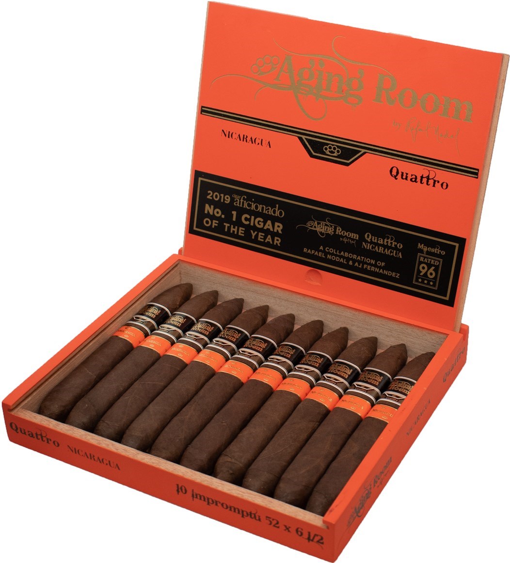 Buy Aging Room Quattro Nicaragua Impromptu Online at Small Batch Cigar ...