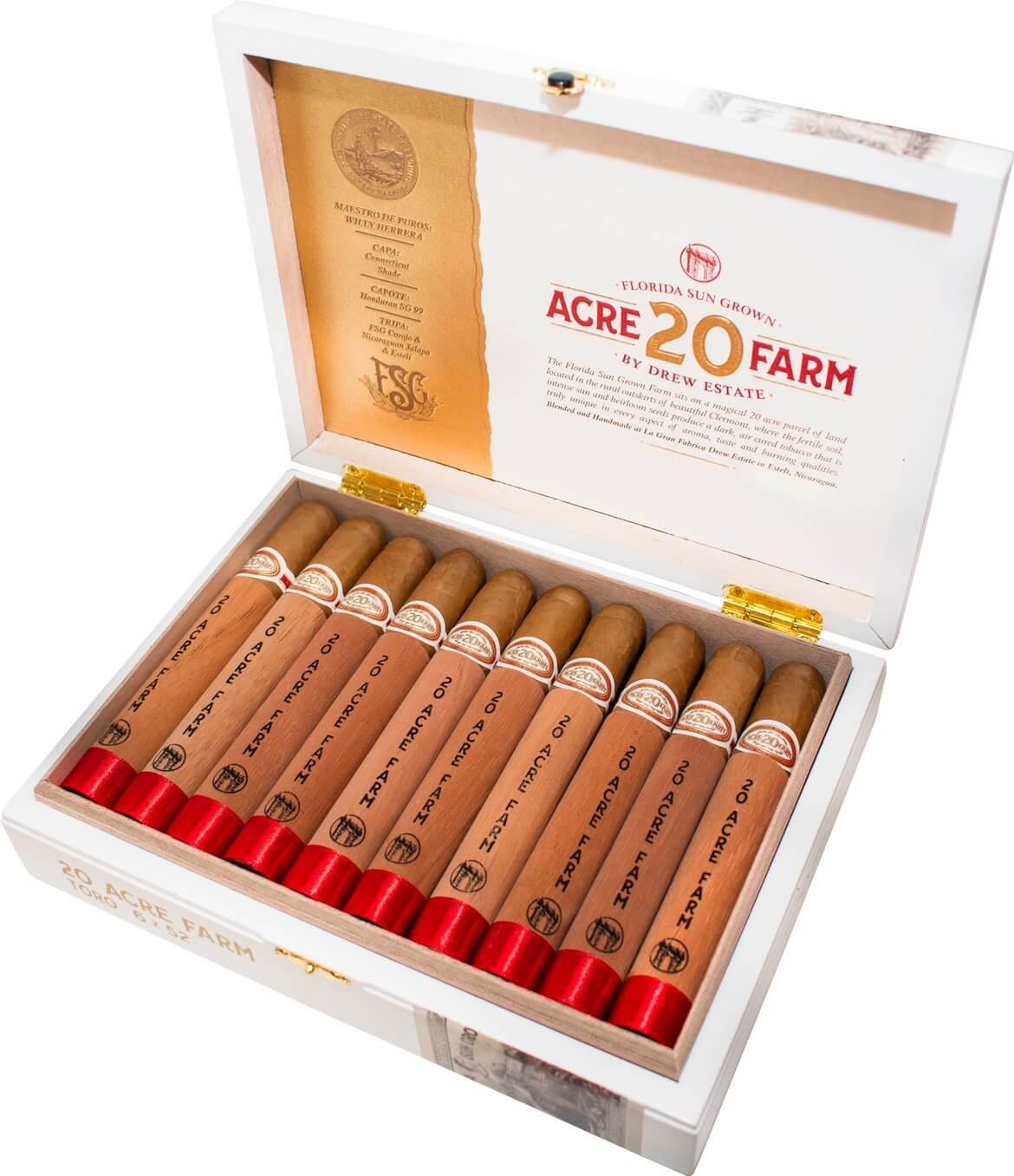 Buy 20 Acre Farm Toro by Drew Estate Online at Small Batch Cigar | Best ...