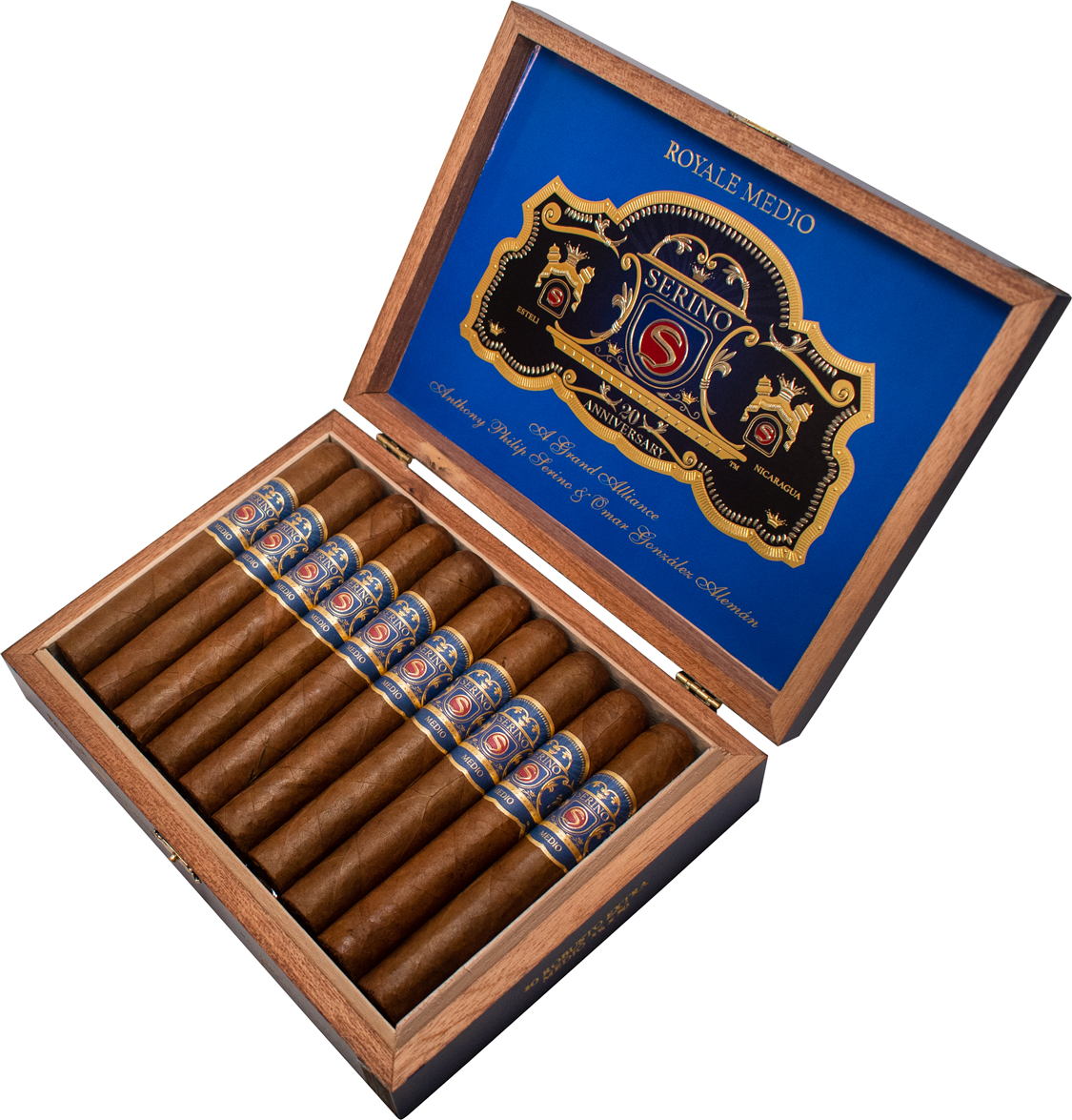 Buy Serino Royale Medio Robusto Extra Online at Small Batch Cigar ...