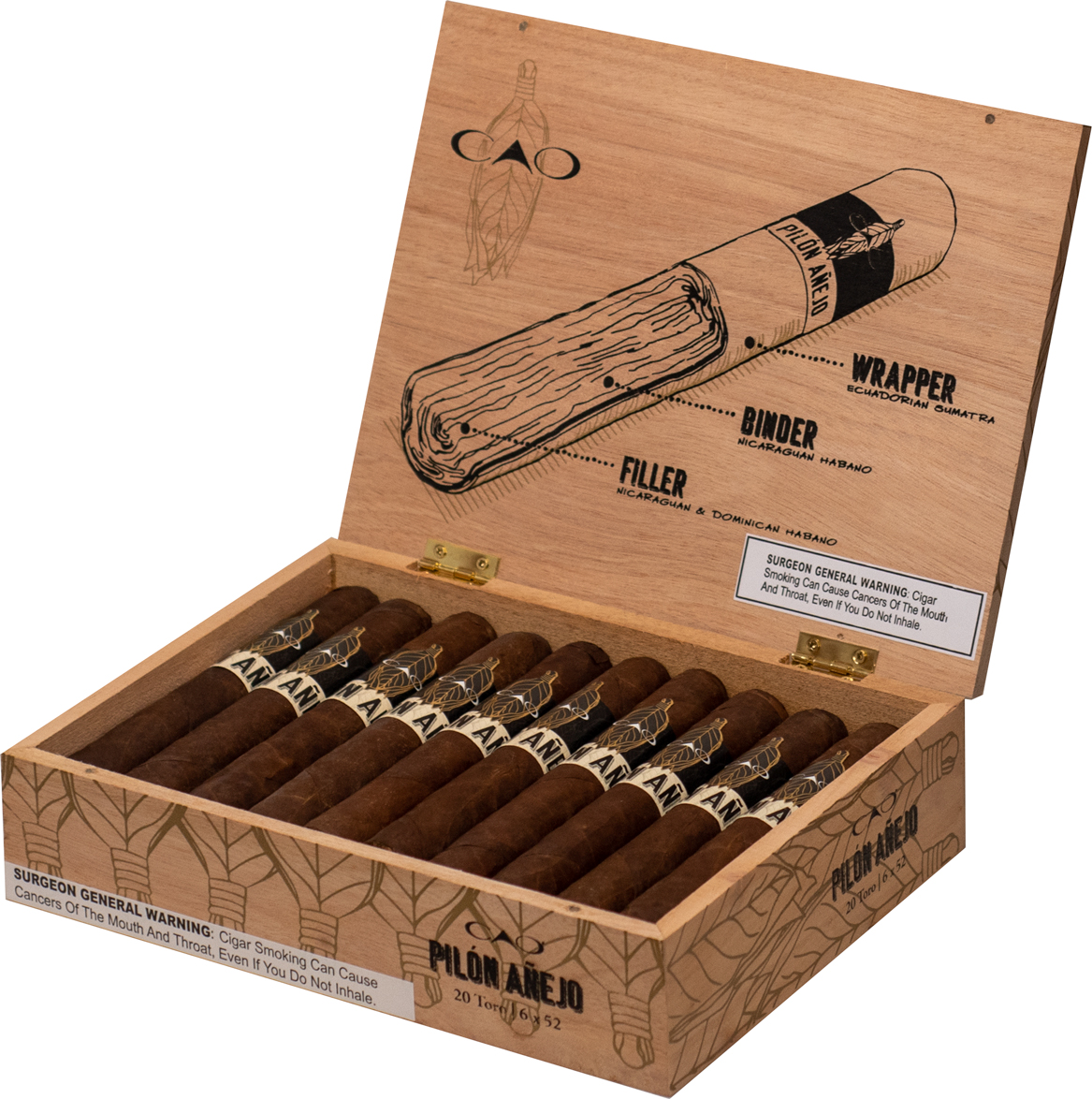 Buy CAO Pilon Anejo Toro Online at Small Batch Cigar | Best Online ...