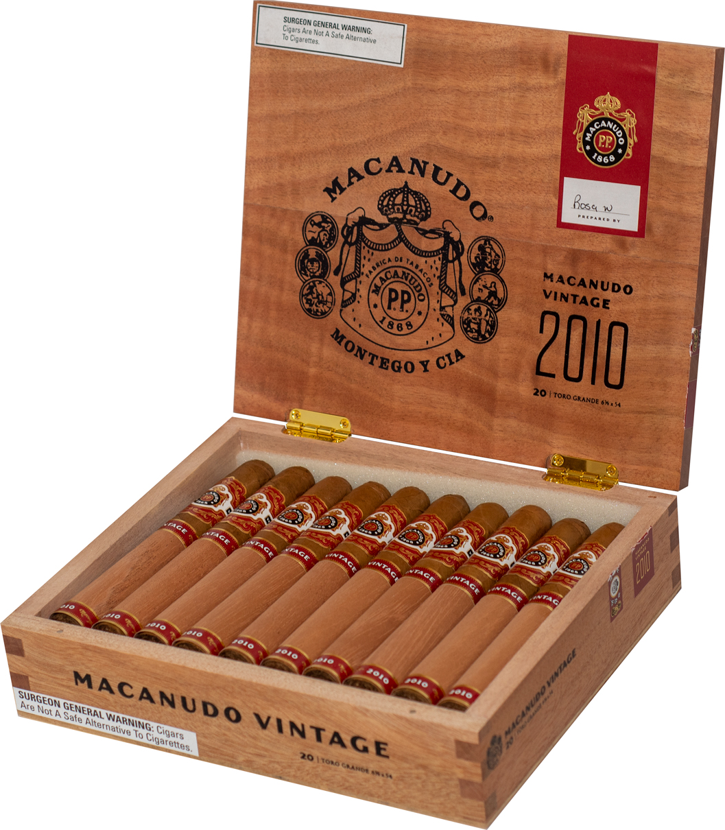 Buy Macanudo Vintage 2010 Toro Grande Online at Small Batch Cigar ...