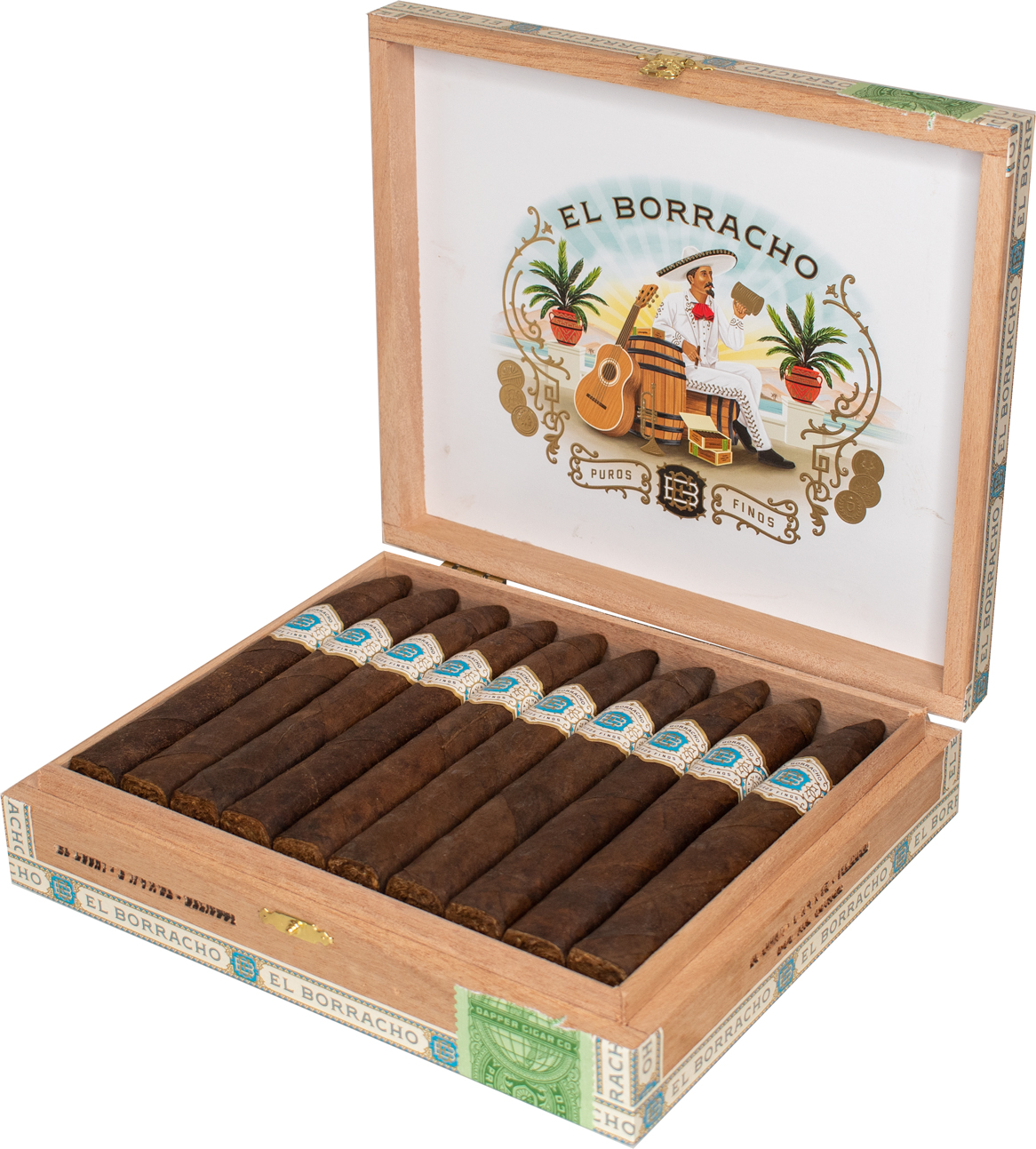 Buy Dapper Cigar Co. El Borracho Maduro Belicoso Online at Small Batch ...