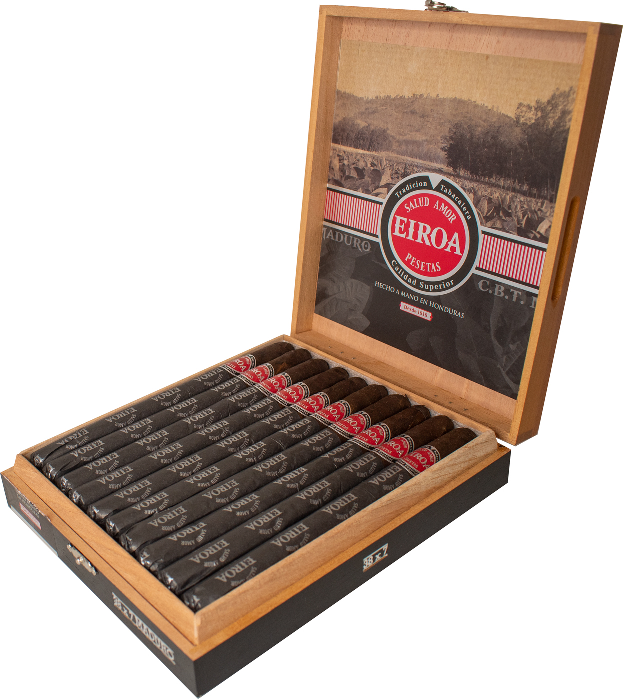 Buy Eiroa CBT Maduro 7 x 38 Online at Small Batch Cigar | Best Online ...