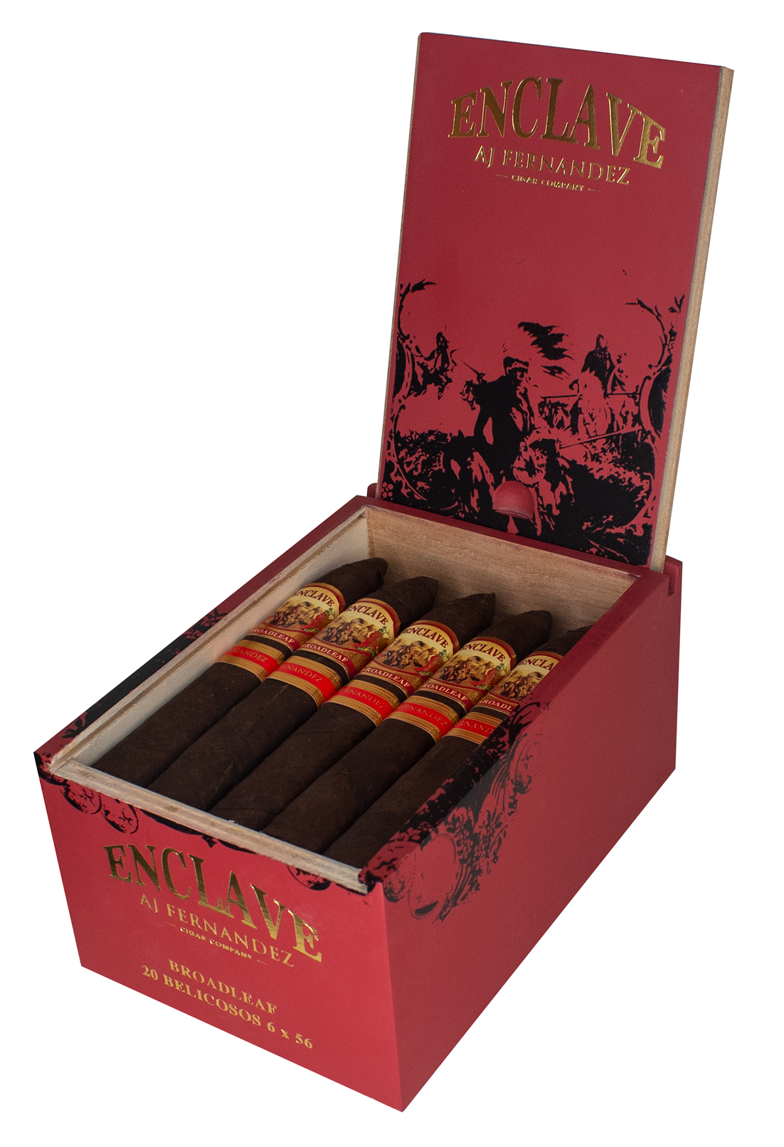Buy AJ Fernandez Enclave Broadleaf Belicoso Online at Small Batch Cigar ...