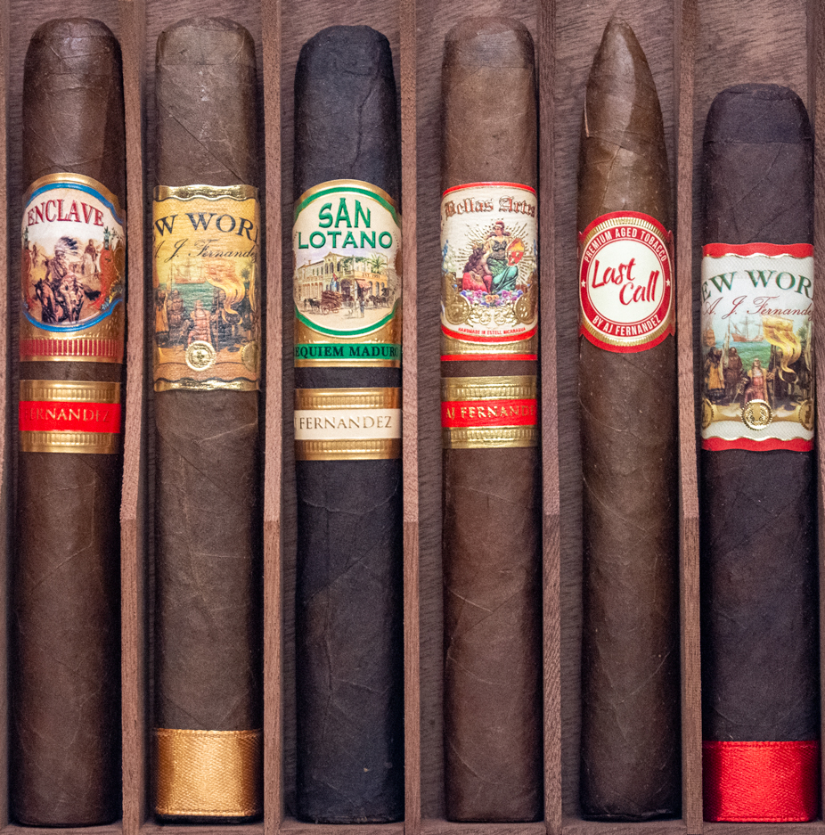Buy the AJ Fernandez Brand Sampler Online at Small Batch Cigar | Best ...