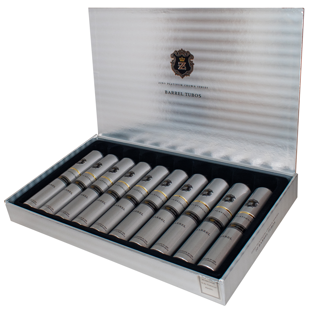 Buy Zino Platinum Crown Barrel Tubos Online at Small Batch Cigar ...