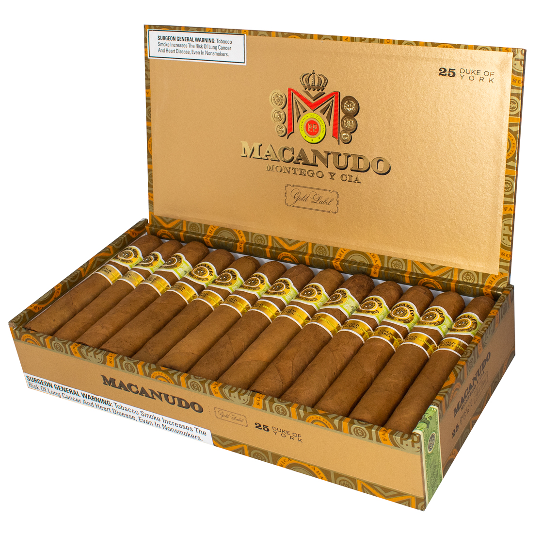 Buy Macanudo Gold Label Duke of York Online at Small Batch Cigar | Best ...
