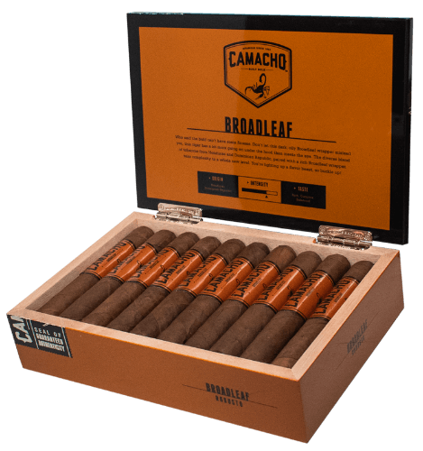 Buy Camacho Broadleaf Robusto Online at Small Batch Cigar | Best Online ...