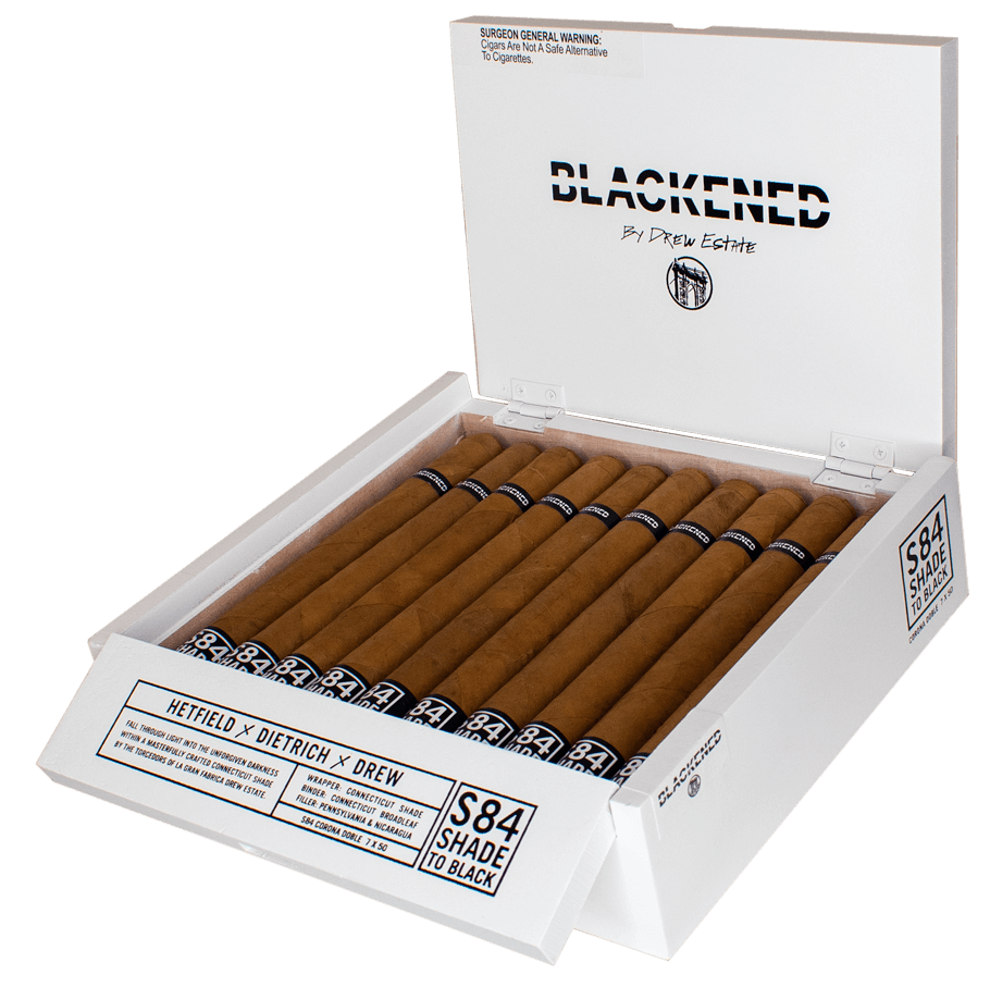 Buy Blackened Cigars “S84” Corona Doble by Drew Estate Online at Small ...