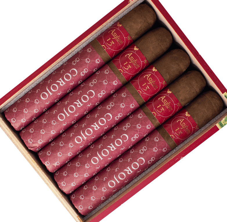 Buy Asylum 13 Authentic Corojo 6 x 60 Online at Small Batch Cigar ...