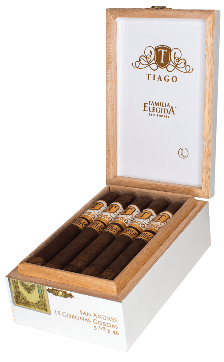 Buy Tiago Familia Elegida San Andres Corona Gorda Online at Small Batch ...