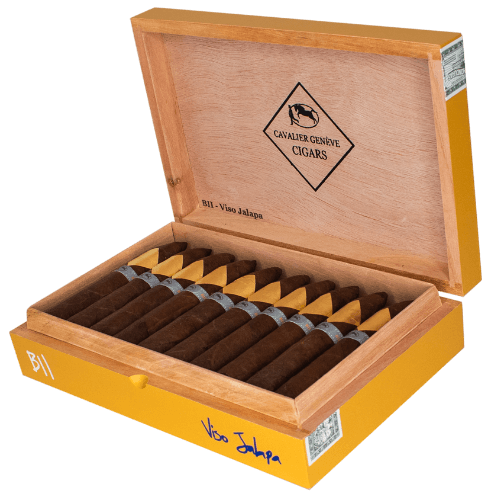 Buy Cavalier Geneve Black Series II Viso Jalapa No.2 Cigars Online at Small Batch Cigar | Best ...