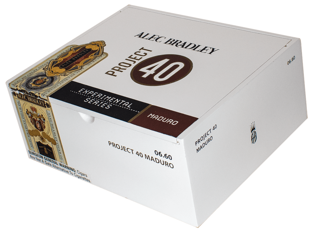 Buy Alec Bradley Project 40 Maduro 06.60 Online at Small Batch Cigar | Best Online Cigar ...