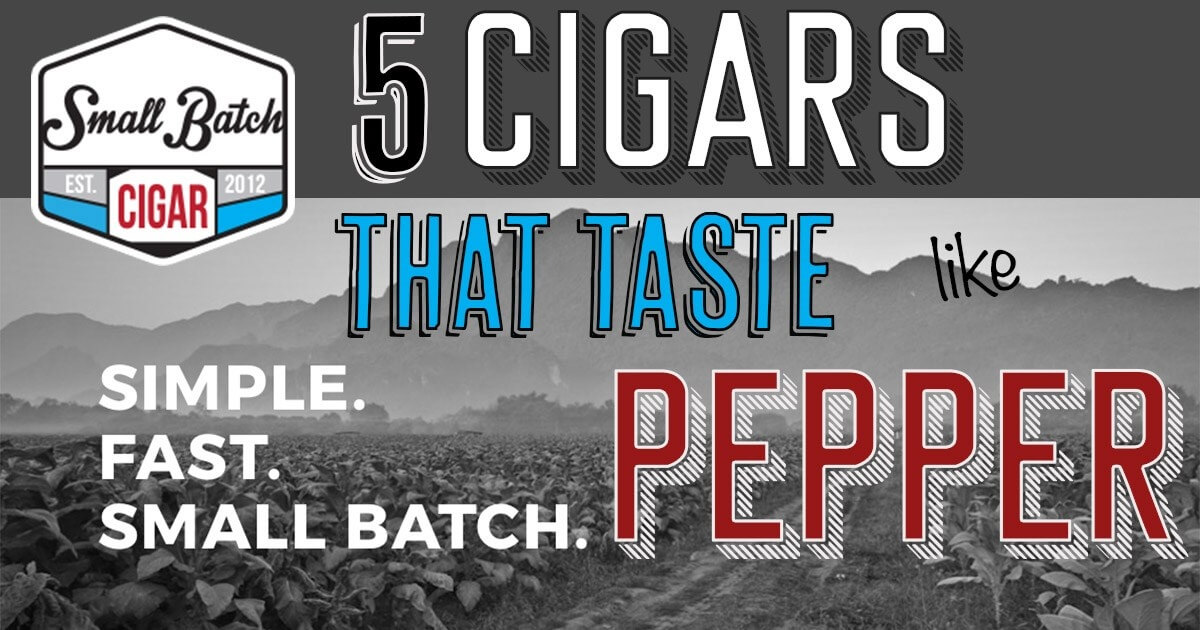 5 Cigars that Showcase Pepper Tasting Notes | Best Online Cigar ...