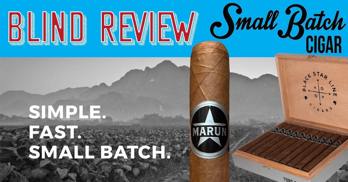 Black Star Line Marun Review (BLIND) | Best Online Cigar Shopping ...