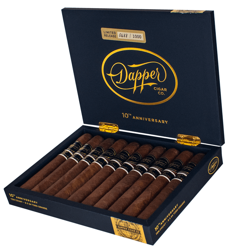 Buy 10th Anniversary by Dapper Online at Small Batch Cigar | Best Online Cigar Shopping ...