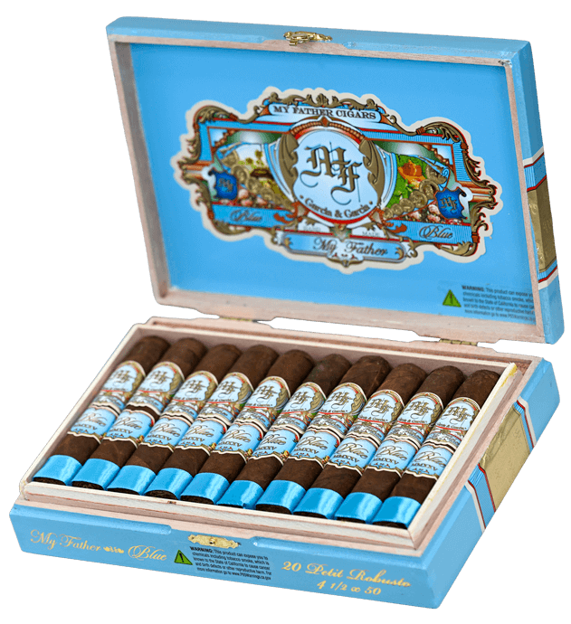 Buy My Father Blue Petit Robusto at Small Batch Cigar | Best Online ...